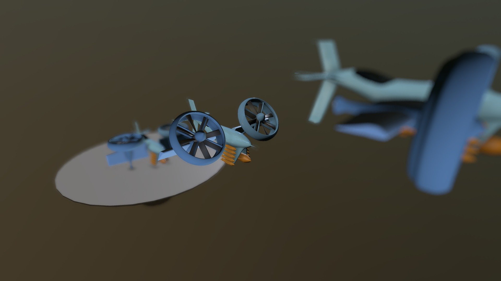 VTOL Fighter Bomber variant 1 - Buy Royalty Free 3D model by Chaitanya ...