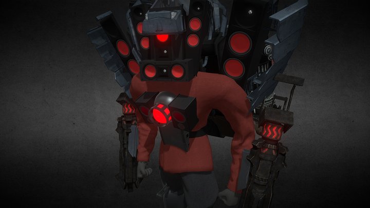 Titanspeakerman 3D models - Sketchfab