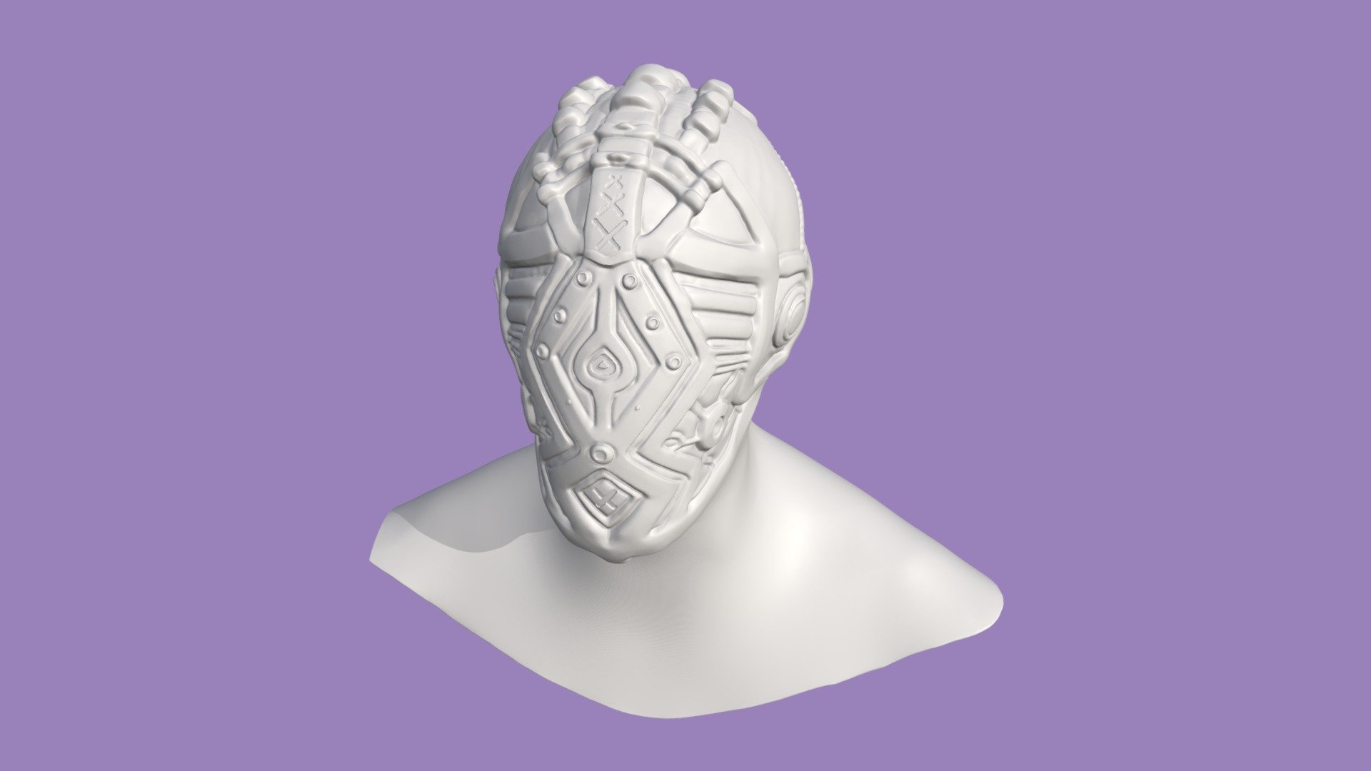 Hard Surface Mask - 3D model by Virginia Vidonis (@virginiavidonis ...