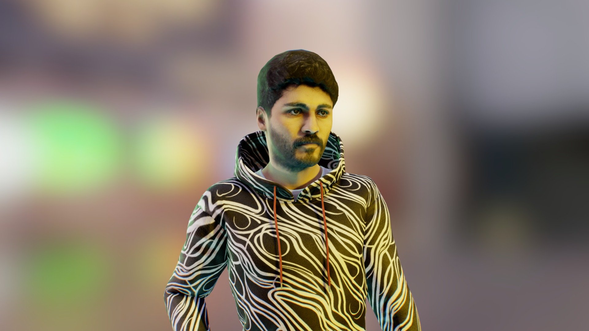 Indian Movie Actor - 3D model by Nodeaxis Interactive (@ar.jethin ...