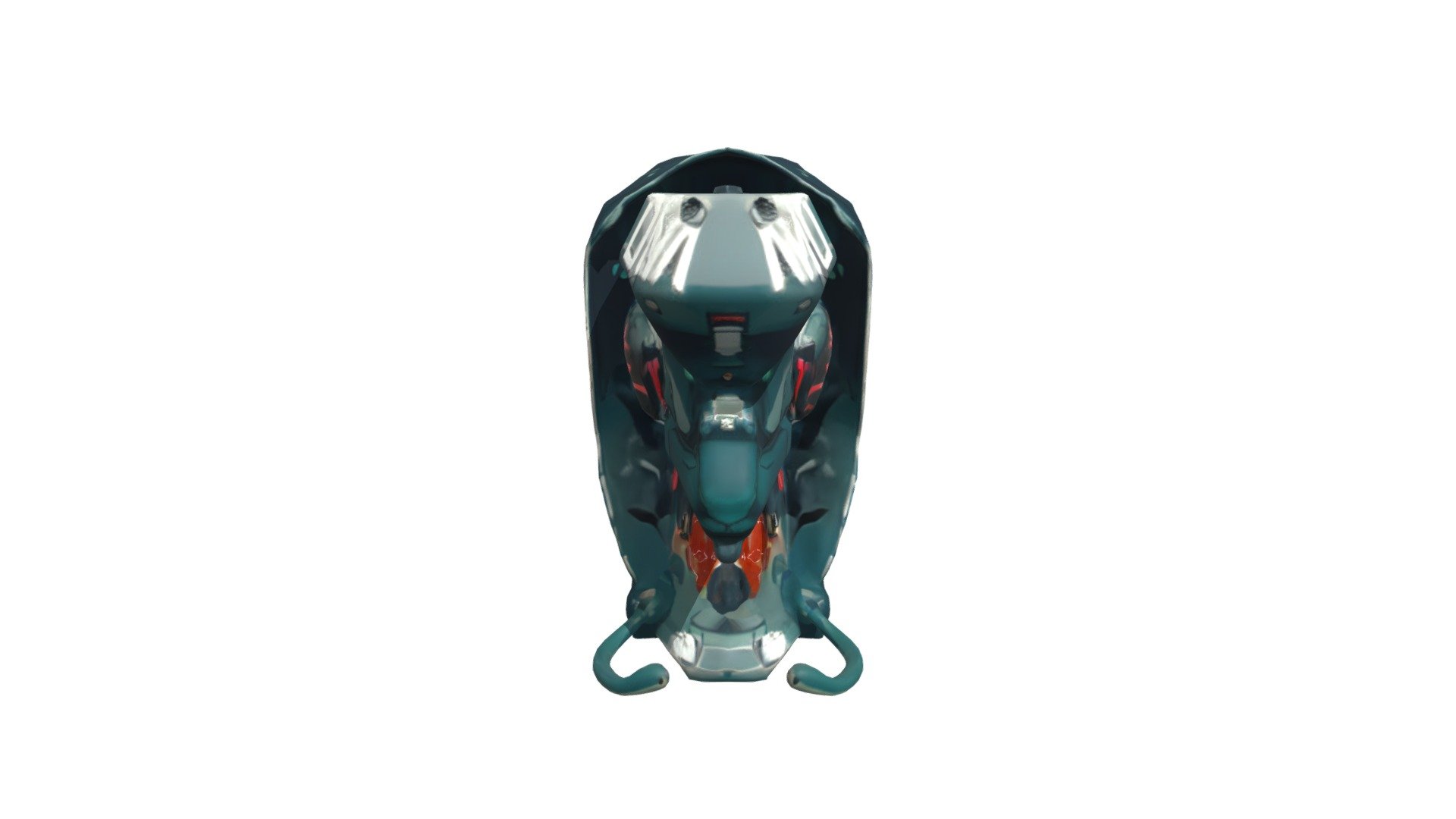 Alien helmet with intricate - Download Free 3D model by dacianobenini ...