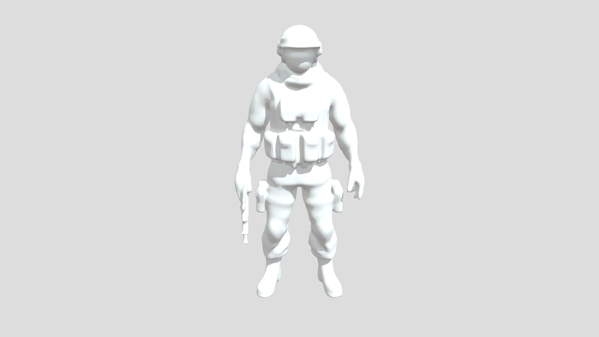 PUBG 3D Model Army - 3D model by waqar11 [5b78b52] - Sketchfab