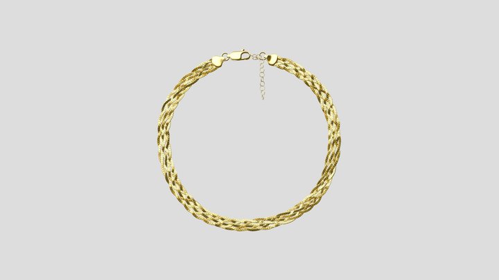Low_poly_gold_chain 3D models - Sketchfab