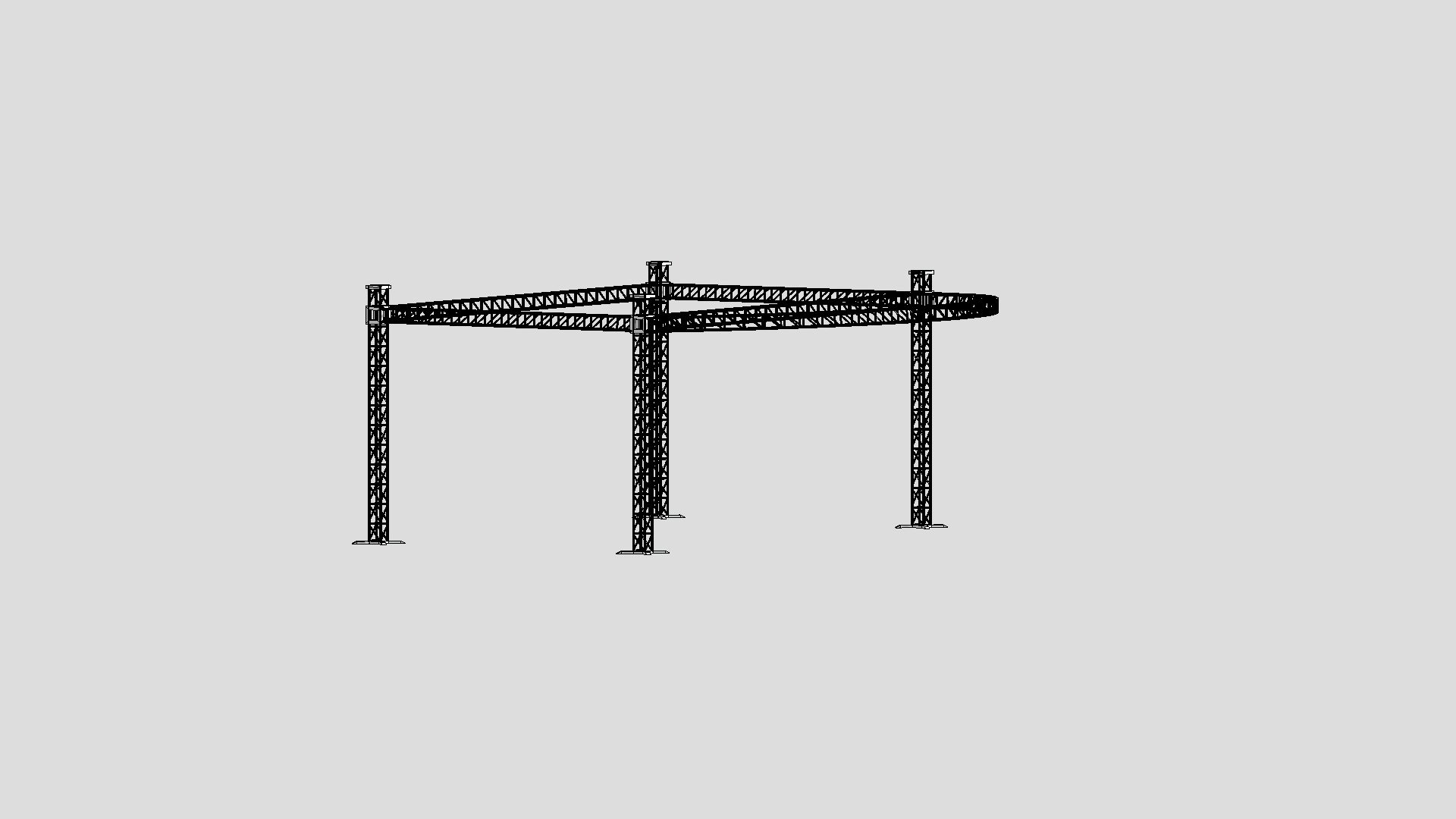 truss structure_003 - 3D model by 09141630596 [5b7ab81] - Sketchfab