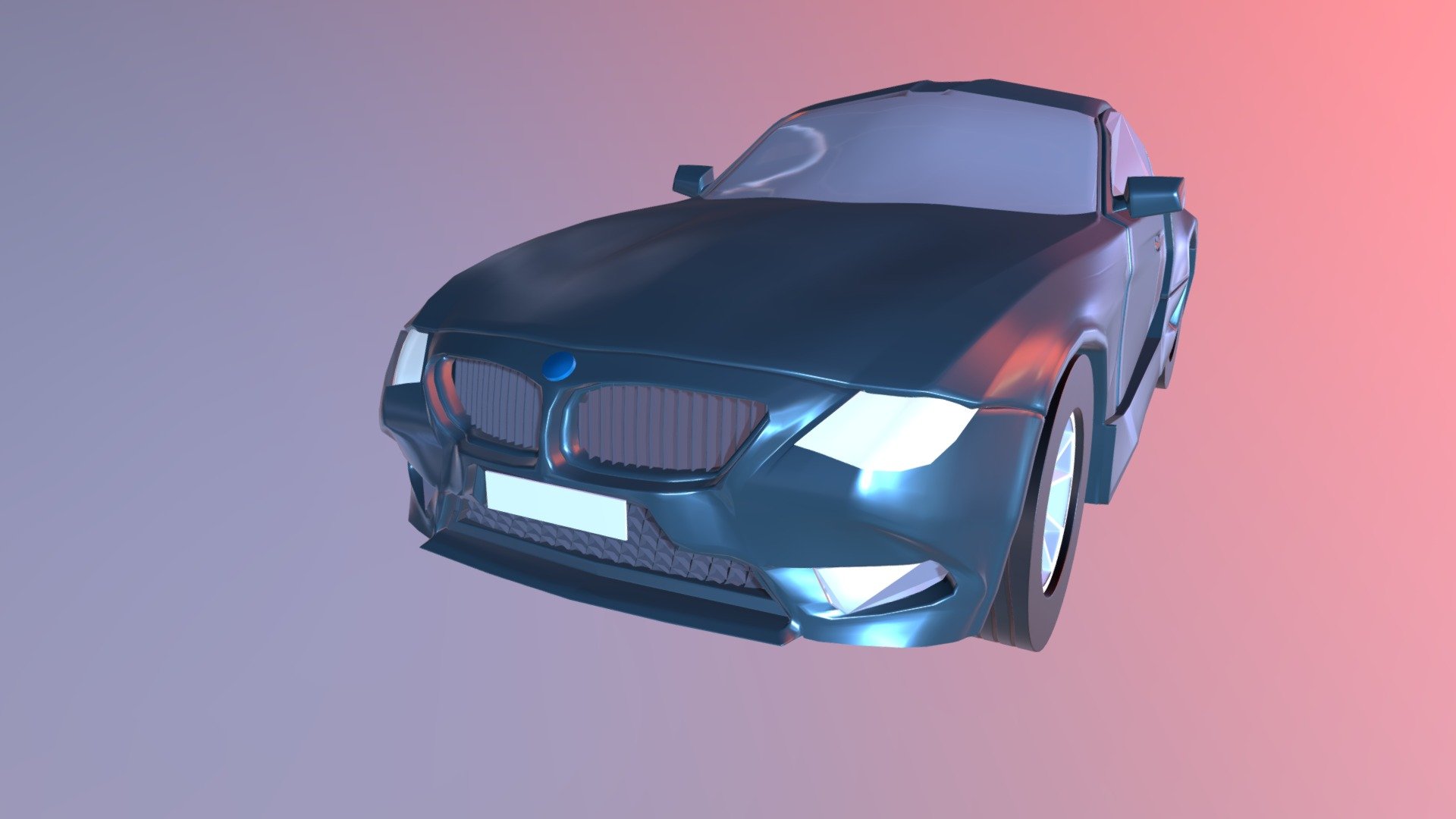 BMW Car Test - 3D model by sentou [5b7ab88] - Sketchfab