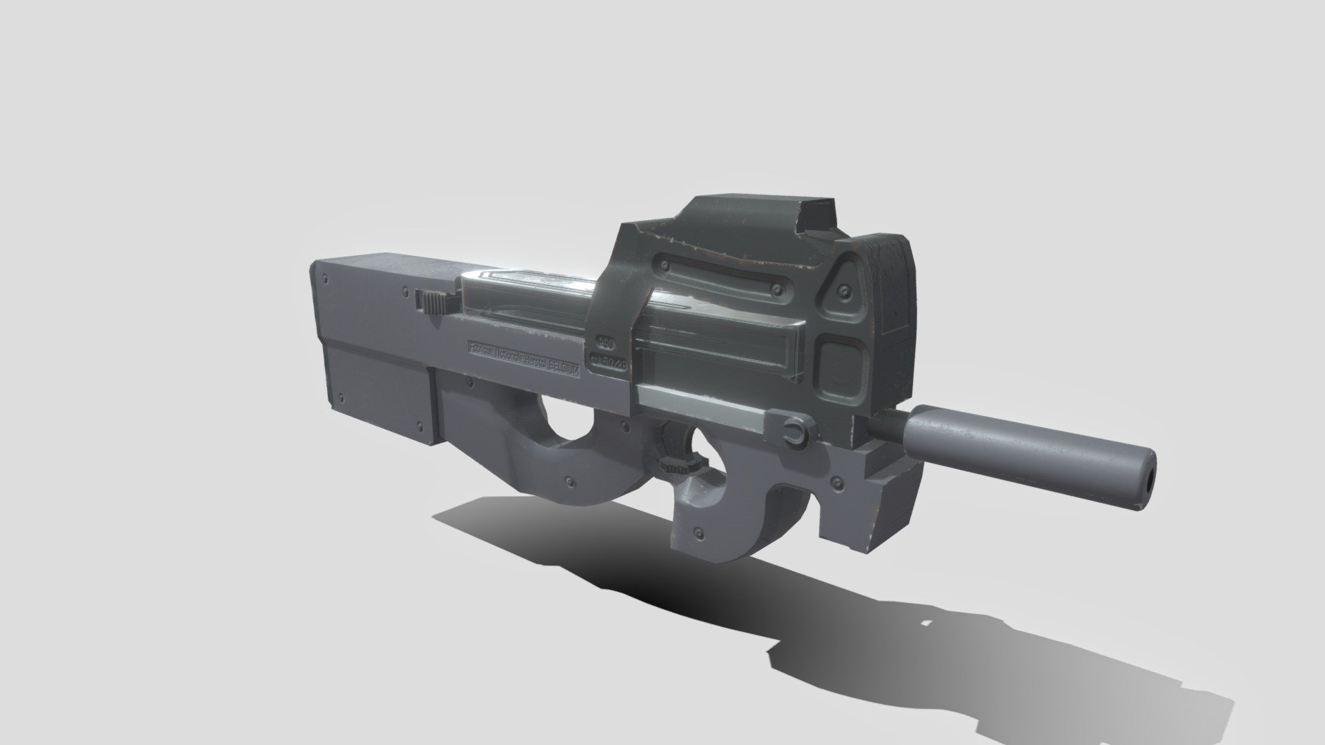 P90 - 3D model by ismeteavee [5b7ac3b] - Sketchfab