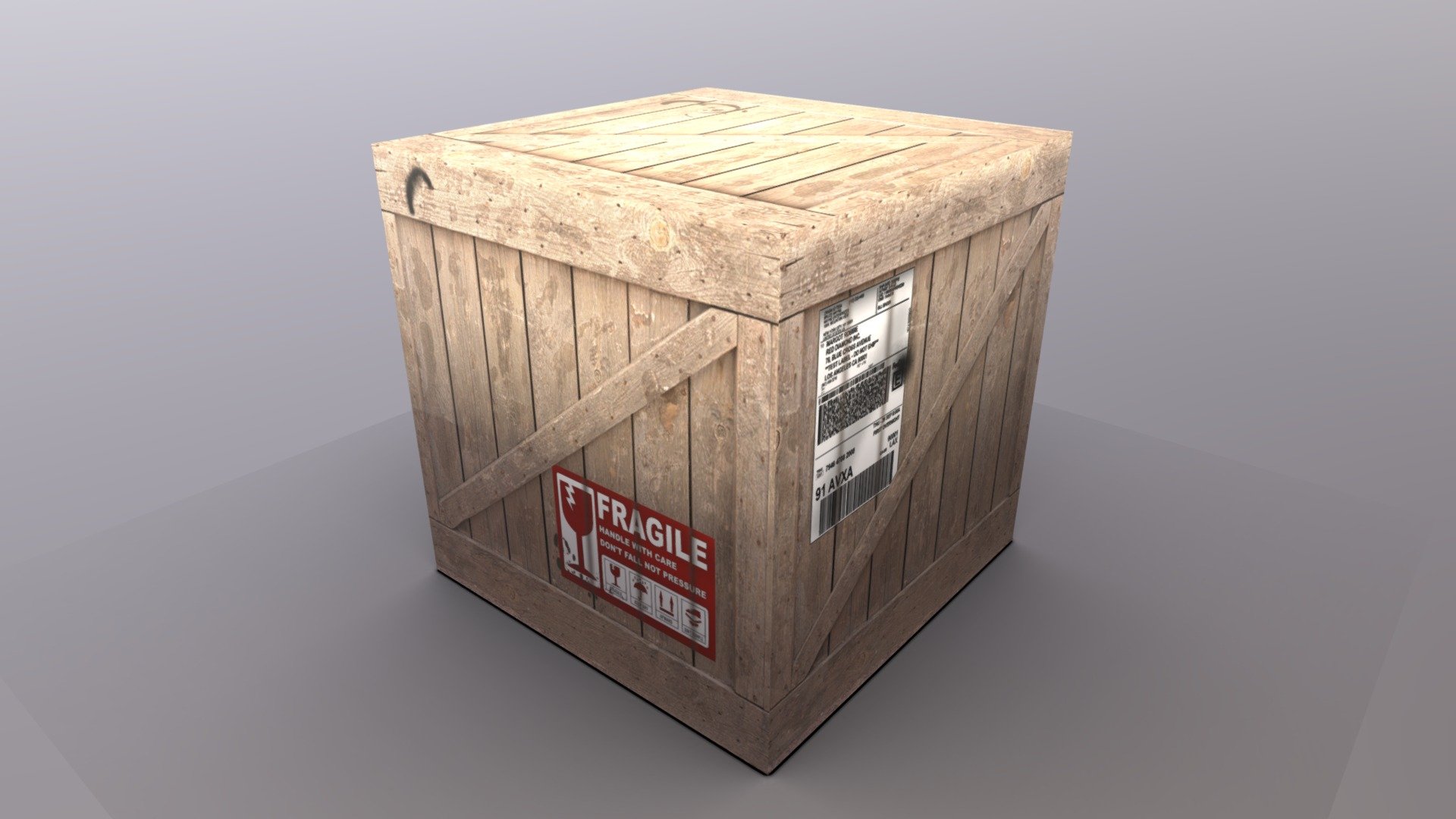Crate - 3D model by ahmedsuoamra [5b7bd8d] - Sketchfab