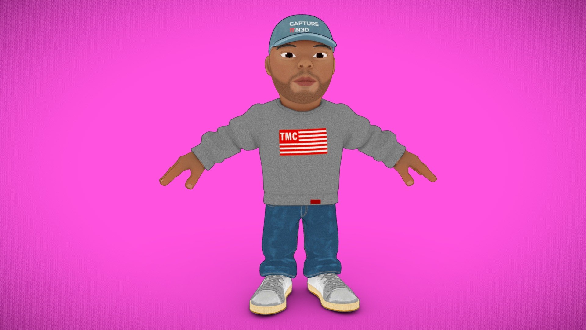David Cartoon - 3D model by gustavoavila3d [5b7be28] - Sketchfab