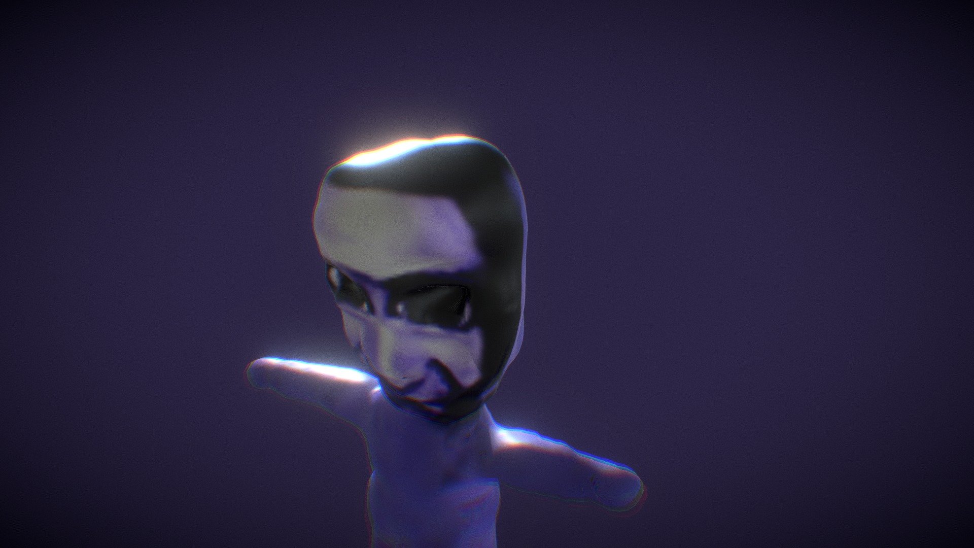 Ao Oni [IK] - Download Free 3D model by Linux55 [5b7bf50] - Sketchfab