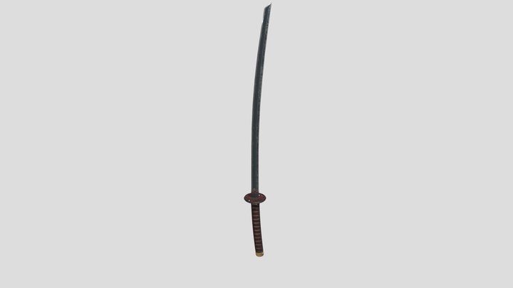 Katana-sword 3D models - Sketchfab
