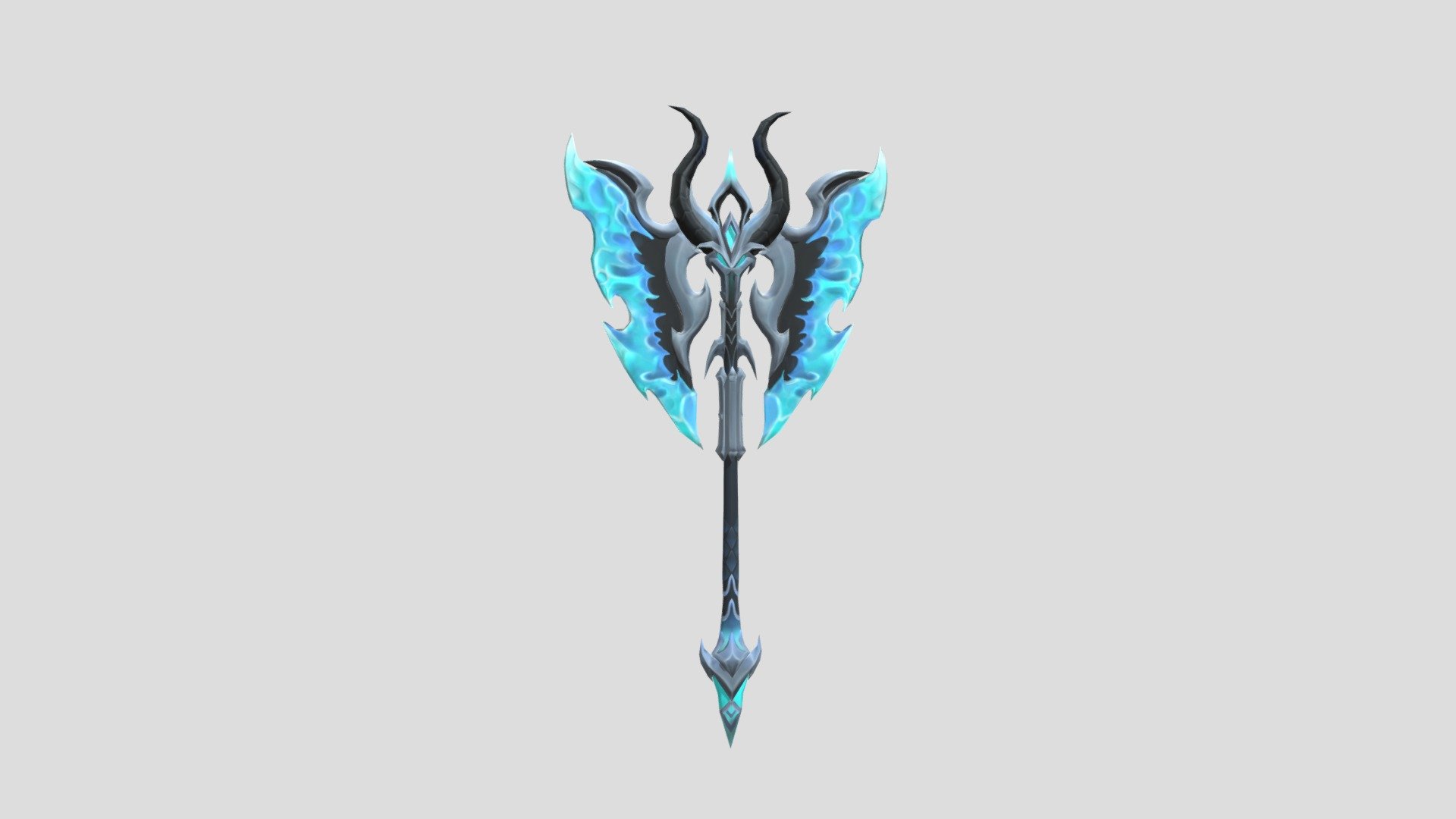 Skin_Ice_Magic staff - 3D model by Yui (@yuicee0212) [5b7c4ad] - Sketchfab