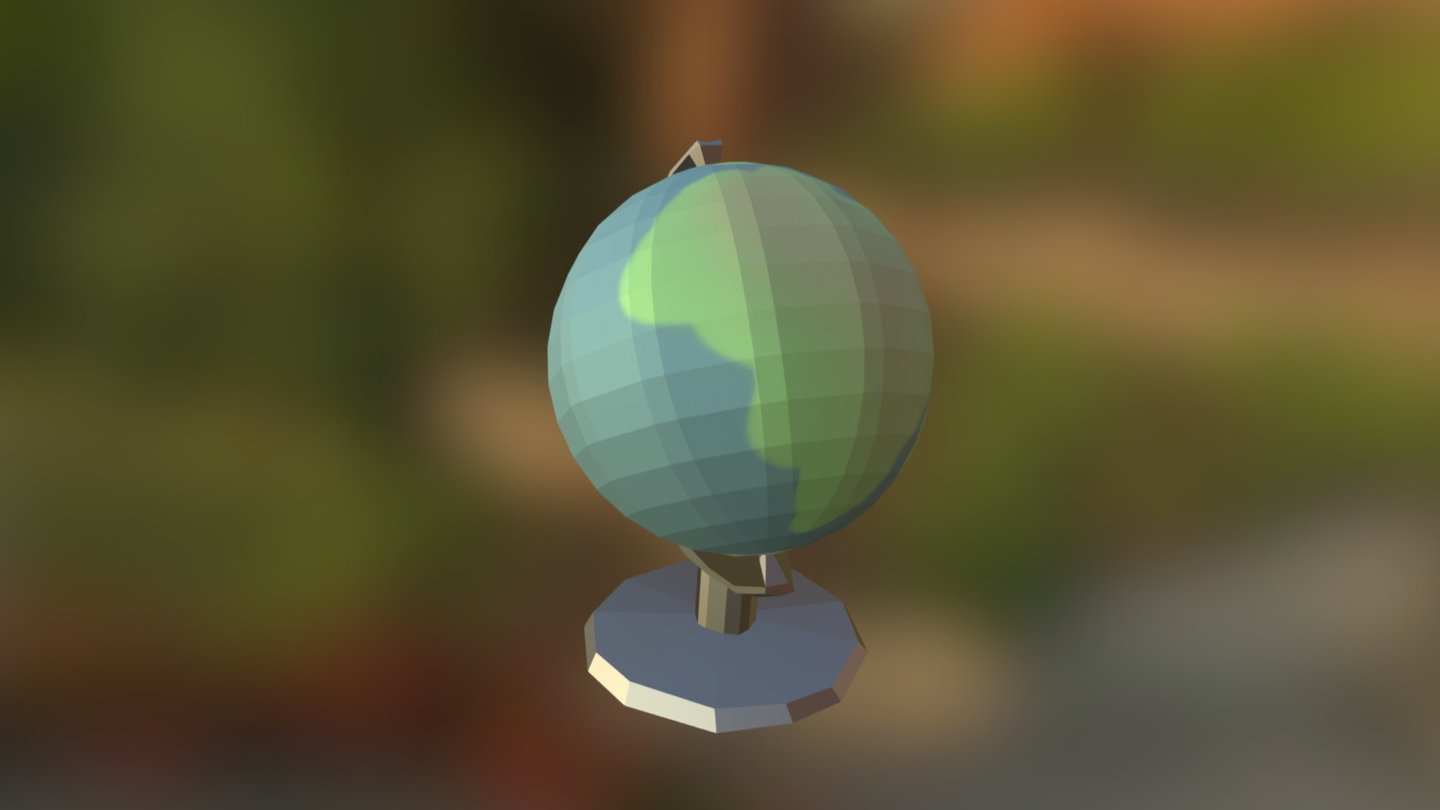 GLOBE - 3D model by tinkaberyl [5b7d3e0] - Sketchfab
