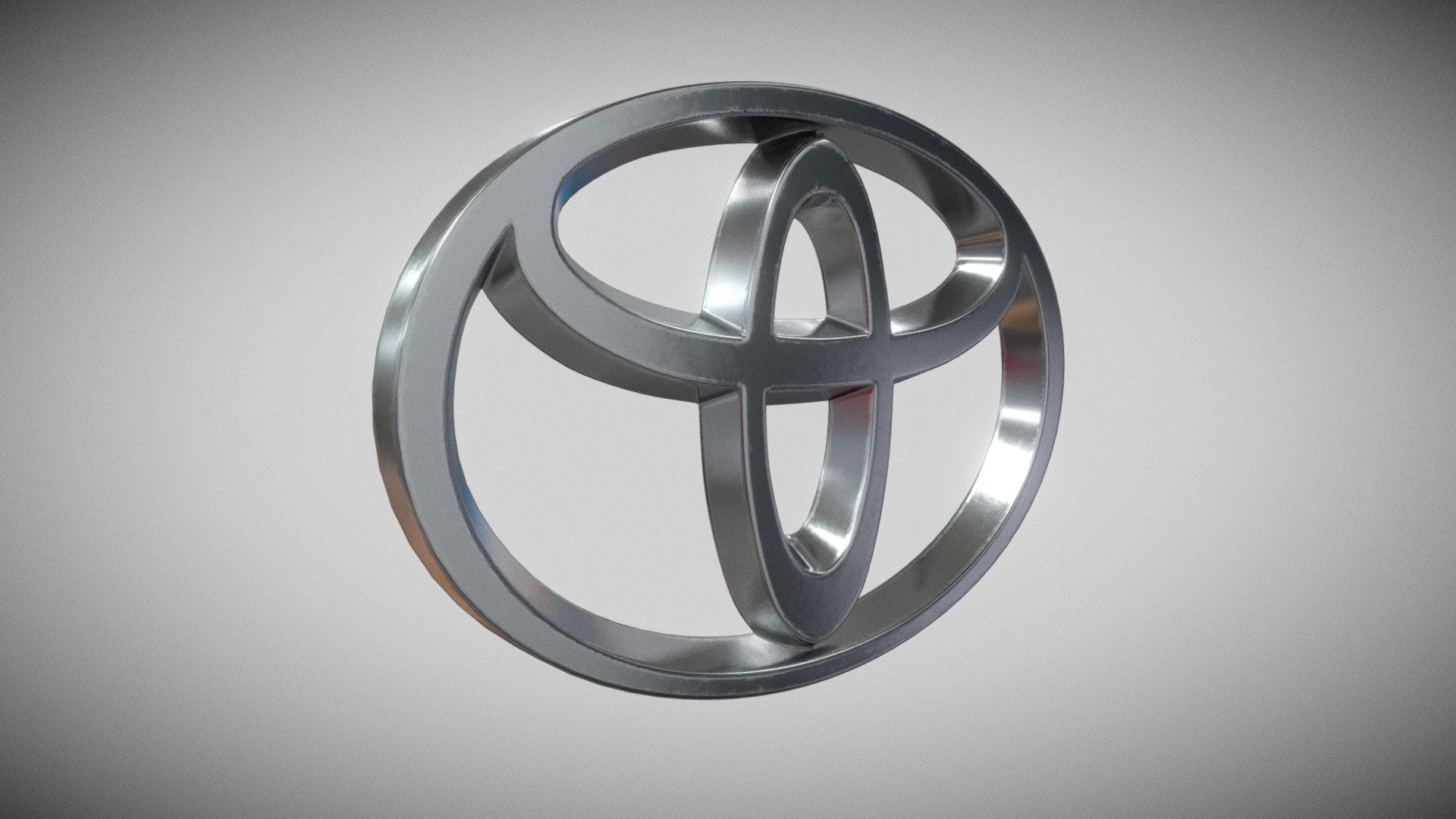 Toyota Logo - Download Free 3D model by chamathpzoysa [5b7d954] - Sketchfab