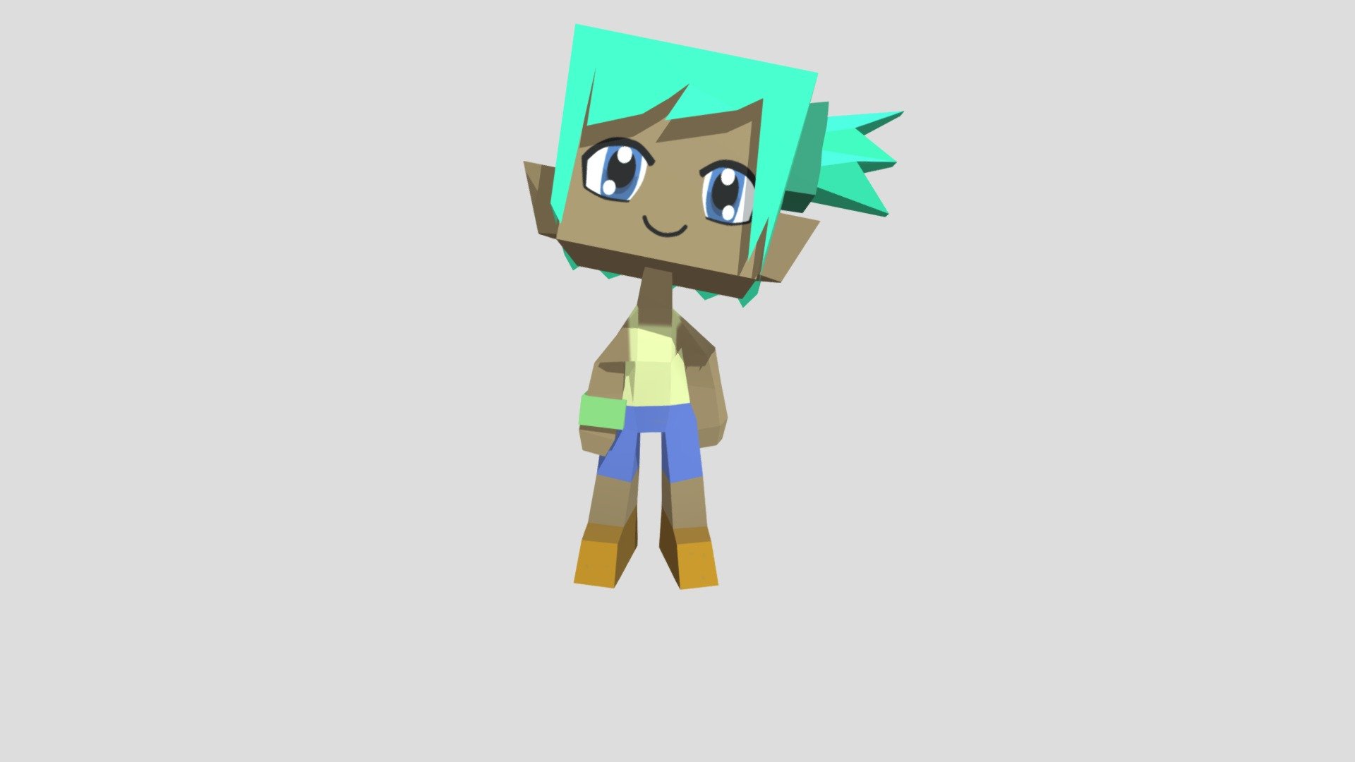 The Guide Happy - 3D model by Washiniko Niwako (@washiniko) [5b7df94 ...