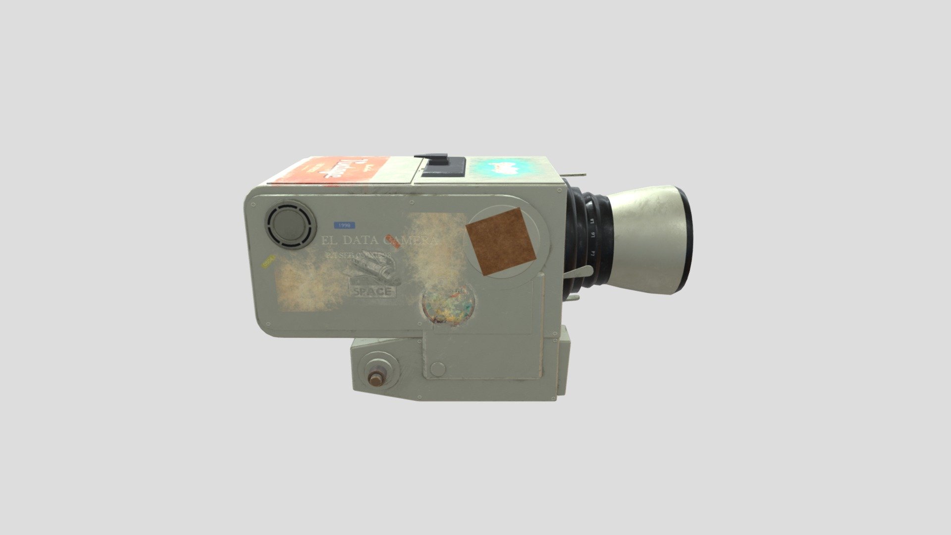 Old Camera recorder - 3D model by VaibhavAnvekar [5b7e799] - Sketchfab