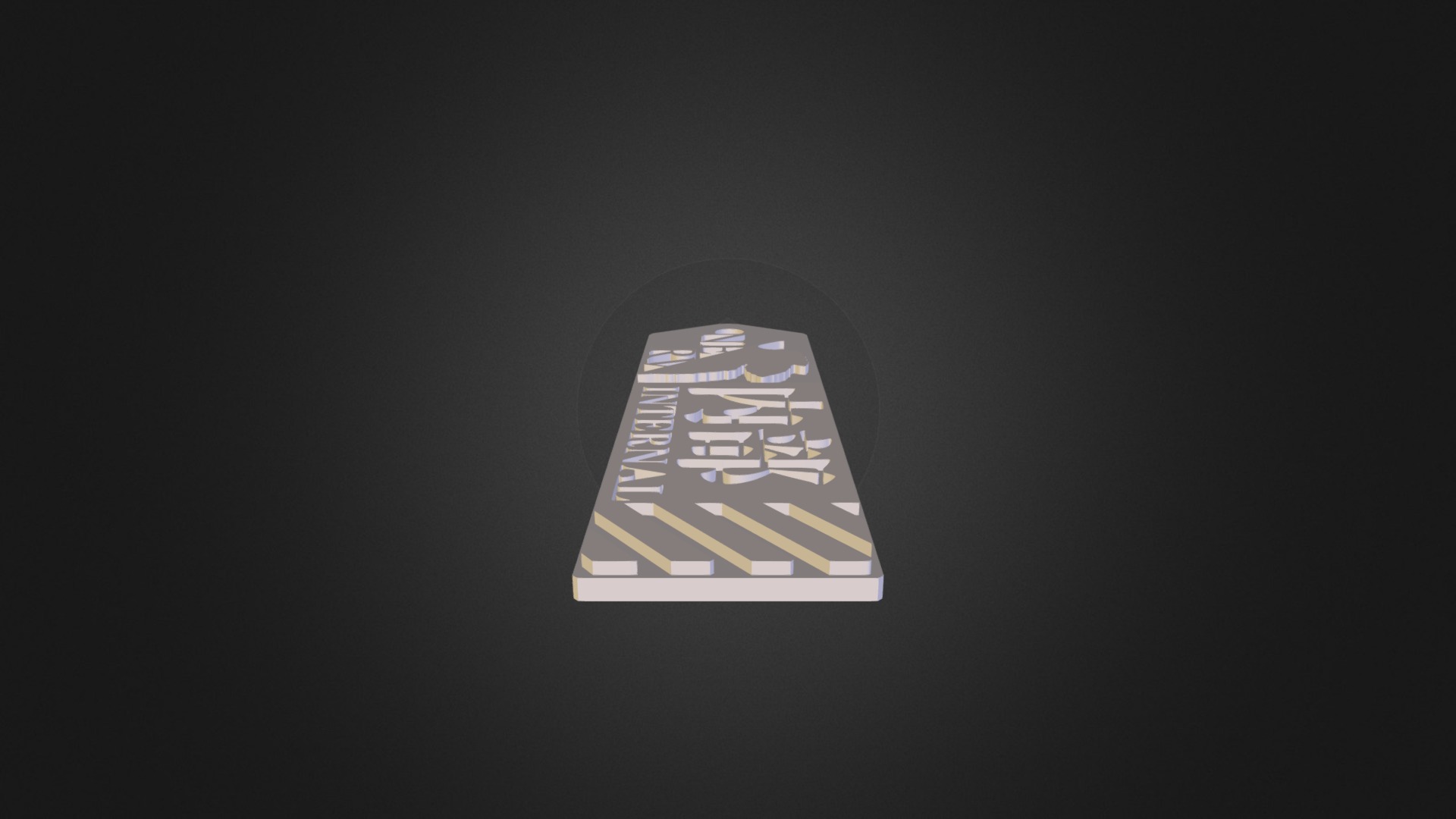 [EVA] Nerv key chain - 3D model by 3dindustries [5b7f30a] - Sketchfab
