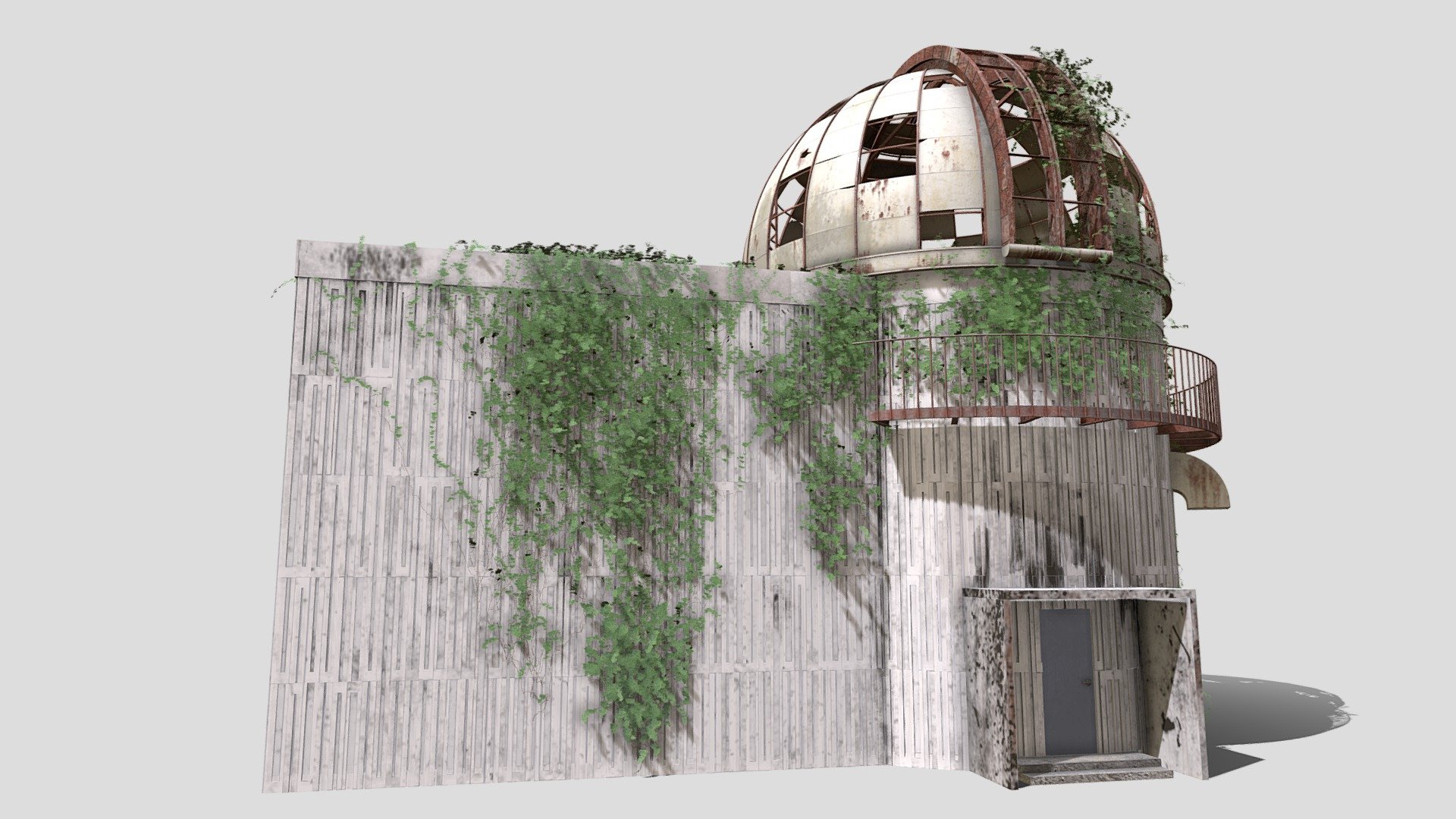 Old Observatory - Buy Royalty Free 3D model by Sengchor [5b7f5c0 ...
