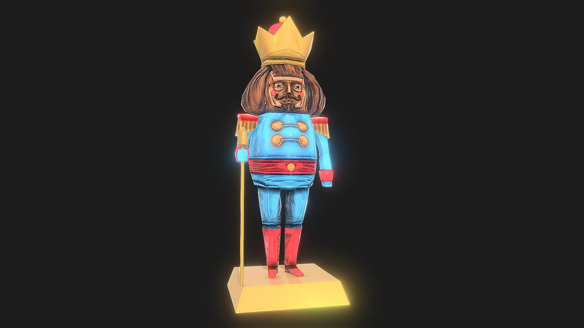 Nutcracker Christmas 2022 - Buy Royalty Free 3D model by Joff3D [5b7ffee] - Sketchfab Store