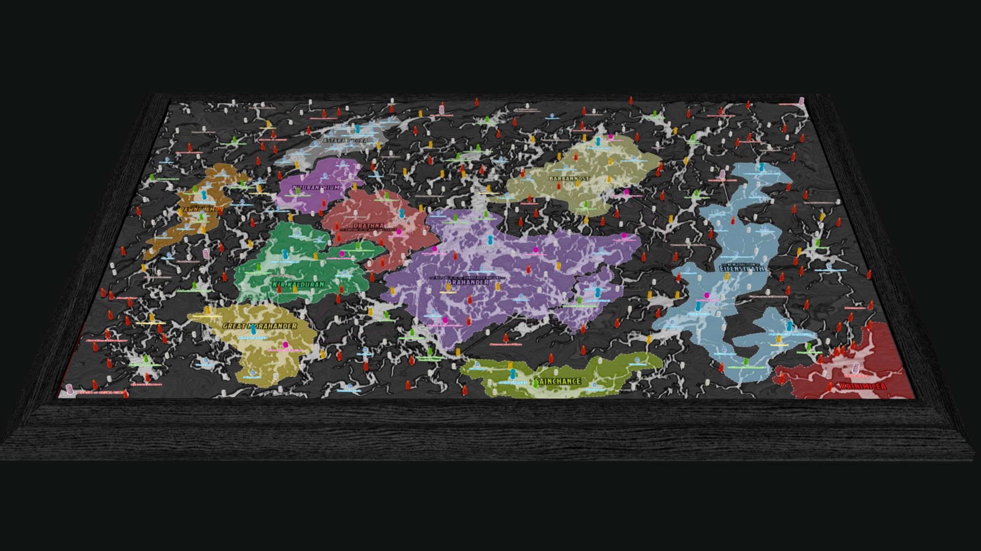 RPG Map - 3D model by worldscribe [5b8068c] - Sketchfab