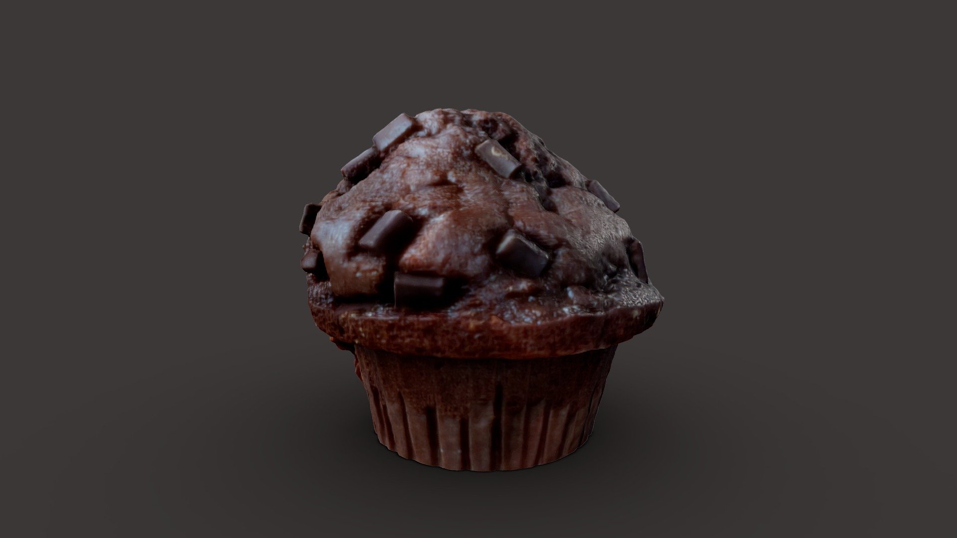 Chocolate Muffin - Download Free 3D model by 🎀 ★彡[ꜰᴇʟɪx ʏᴀᴅᴏᴍɪ]彡★ 🎀 ...
