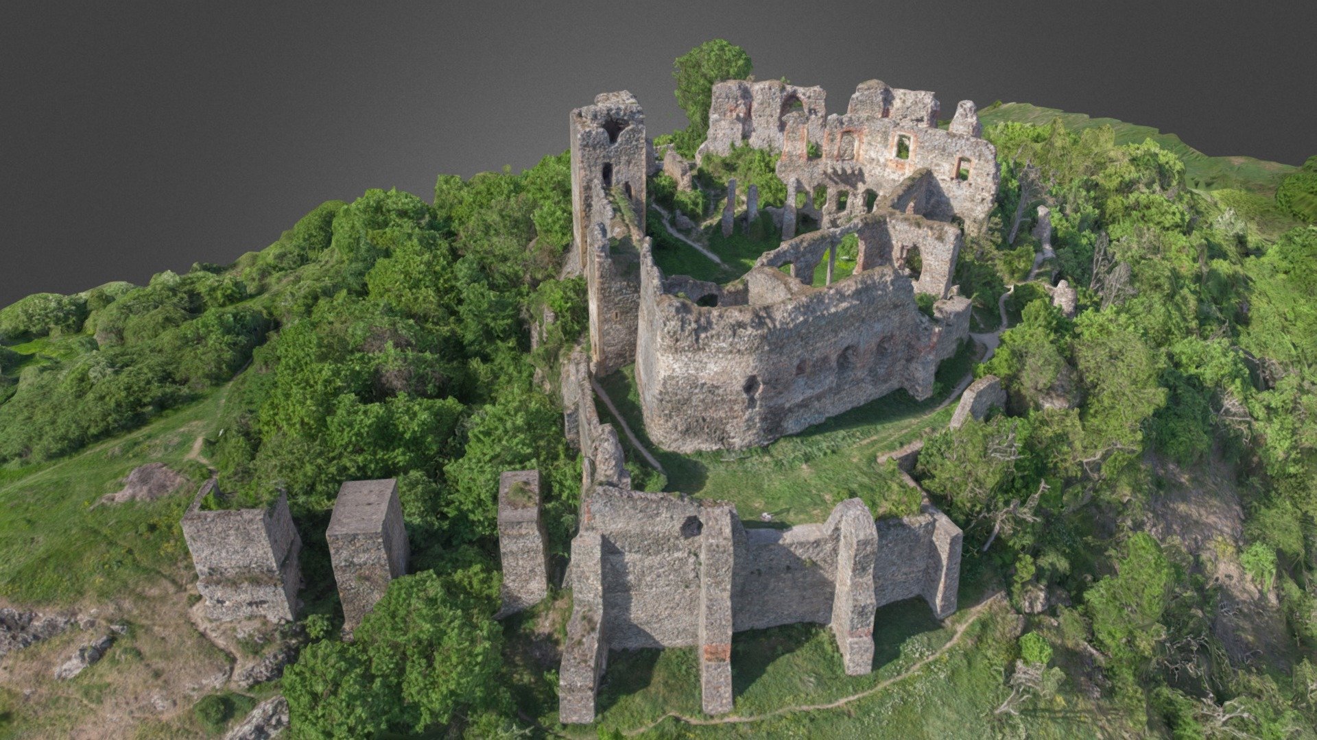 Șoimuș Fortress, Cetate Arad - Buy Royalty Free 3D model by FAE_Drones ...