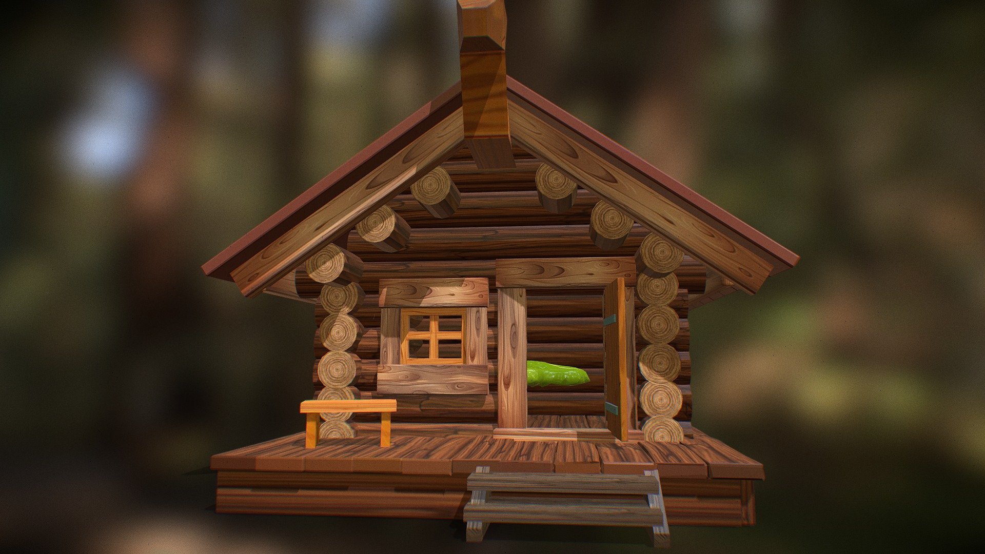 Little House - Buy Royalty Free 3D model by KamillaKraus [5b82d59 ...