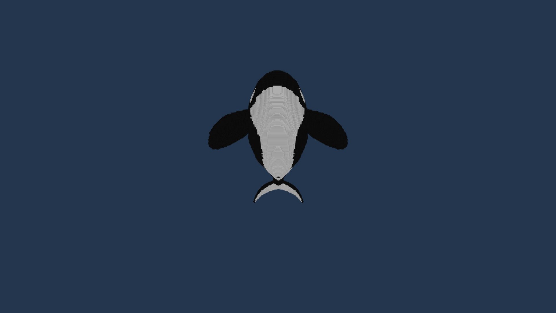 Voxel orca by _MajorisBR_ - 3D model by _MajorisBR_ (@majorisbrbr ...
