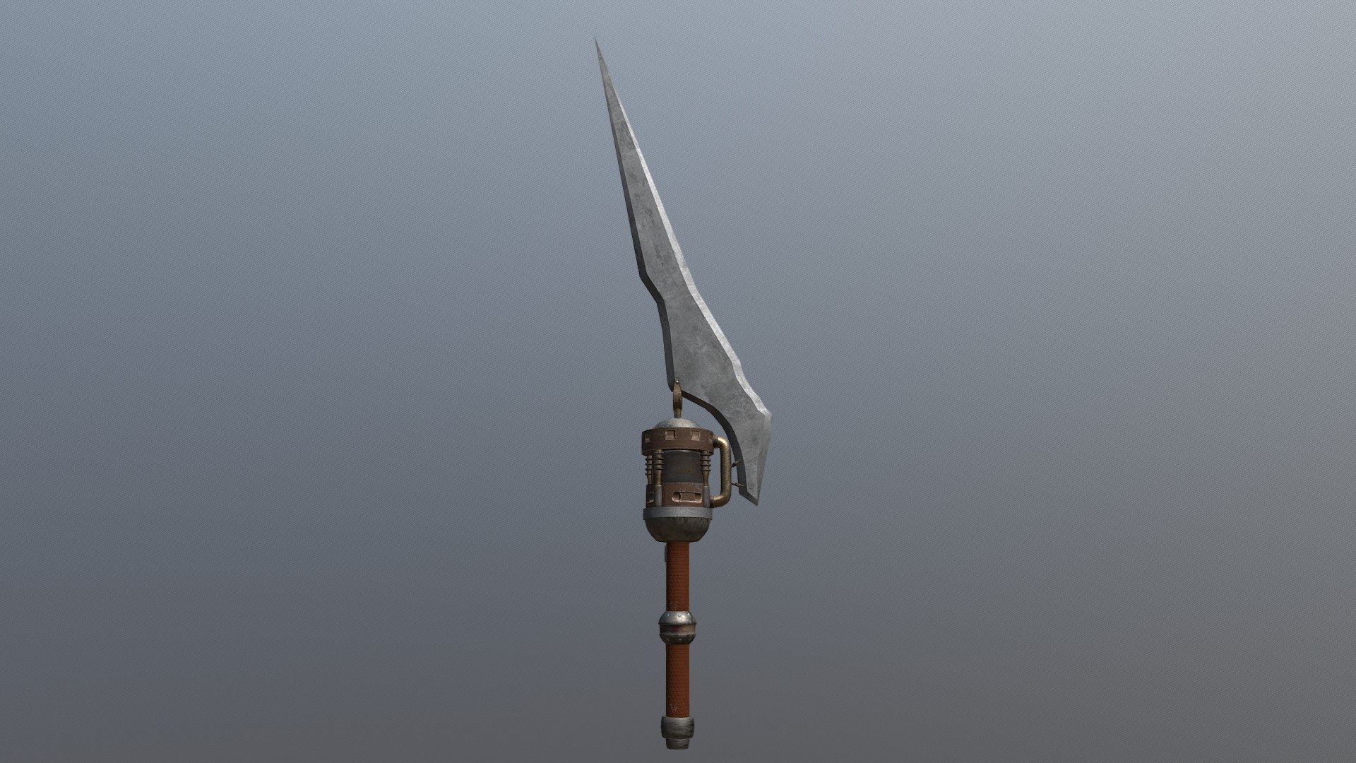 Scrap Sword - 3D model by Mau (@Rootlan) [5b87fe1] - Sketchfab