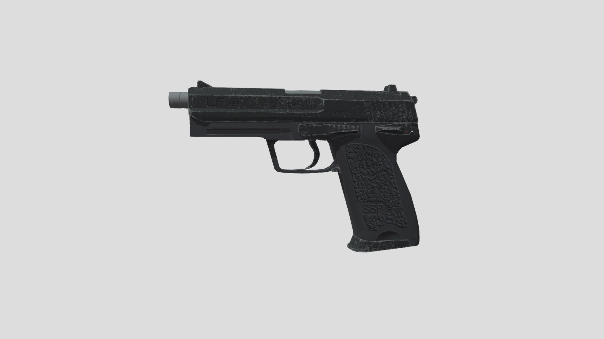 SSP_9mm - 3D model by kuramochi [5b889c6] - Sketchfab