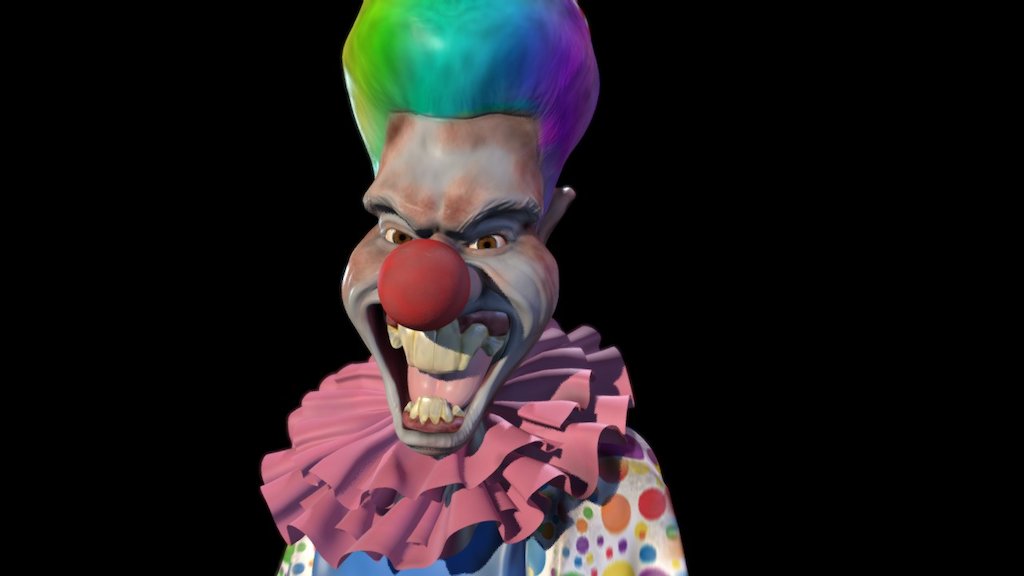 Clown character Mudbox sculpt - 3D model by Demetrius Dukes ...