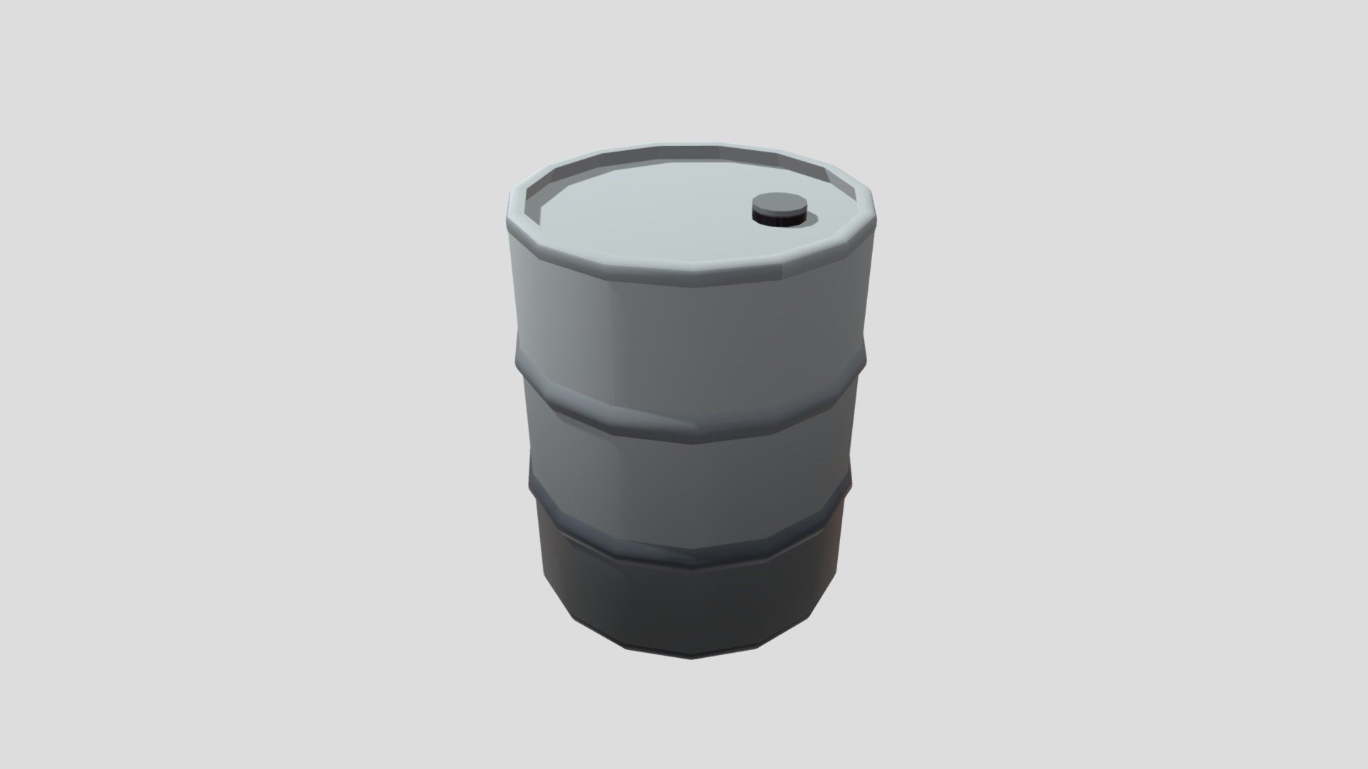 Grey Barrel - 3D model by Mr.Dan42 [5b89cd4] - Sketchfab