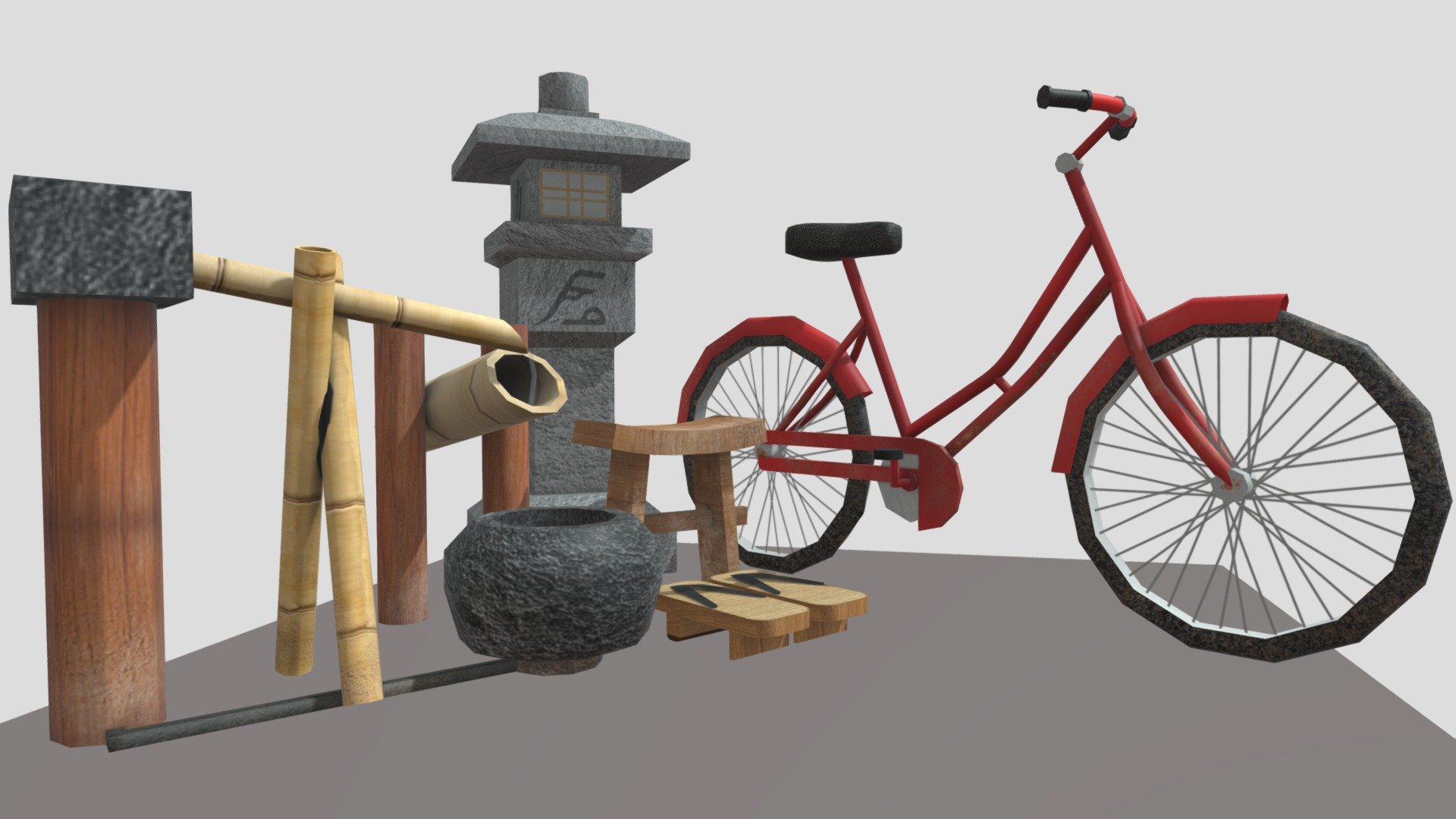 DAE 5 Finished props - Grandma's House - 3D model by Benjamin Looyens ...