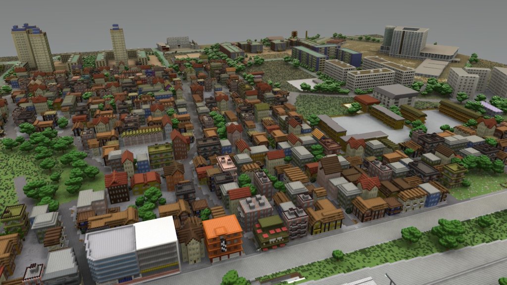 Hanoi - 3D model by Block by Block (@blockbyblock) [5b8c798] - Sketchfab