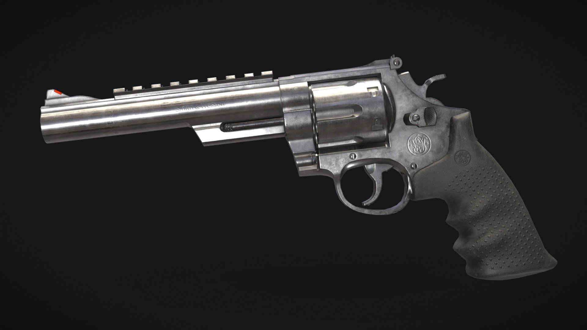 Smith & Wesson 44 Magnum - 3D model by Rico Peters (@ryko777) [5b8cc79 ...