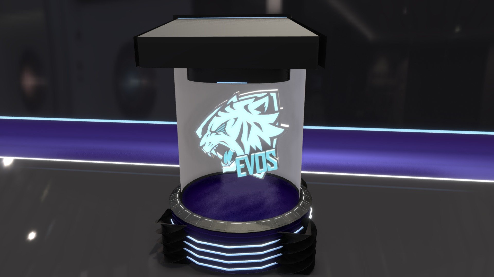 Evos 3d logo - 3D model by riznart [5b8cd69] - Sketchfab