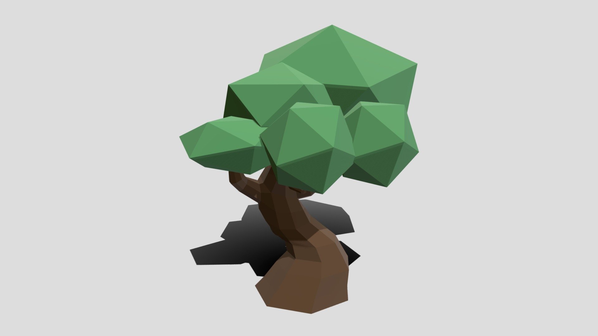 Low poly tree - 3D model by abs053 [5b90104] - Sketchfab