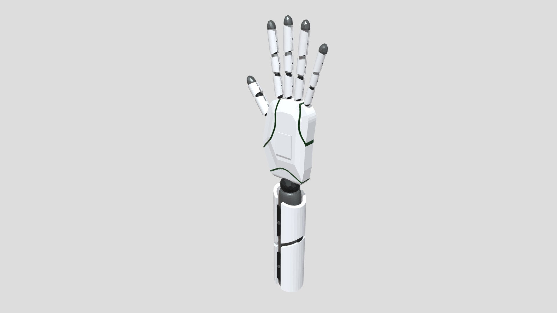 Robot Arm - 3D model by danelthedev [5b90d53] - Sketchfab