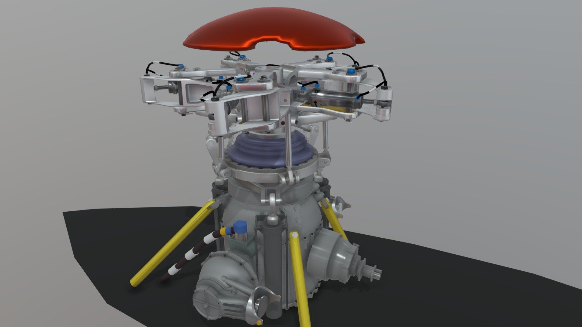 AW139 Main Gear Box - 3D model by Interactive 3D Data ...