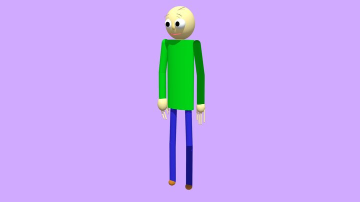 Baldibasics 3D models - Sketchfab