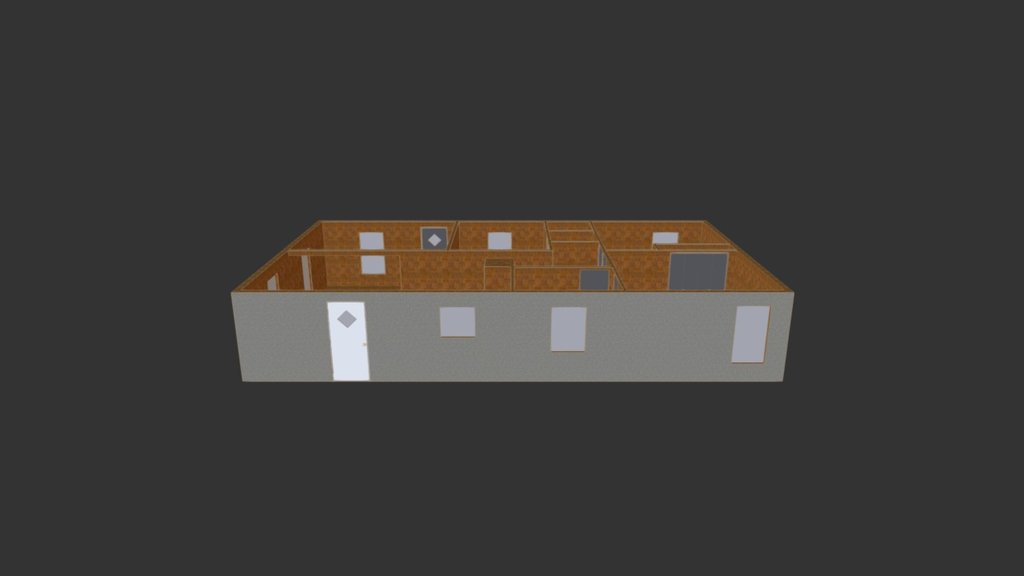 Raychel's House - 3D model by fegkay15 [5b971a7] - Sketchfab