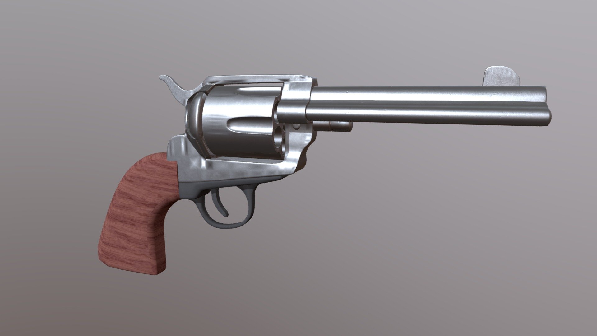 Revolver - 3D model by MettPepp [5b97907] - Sketchfab