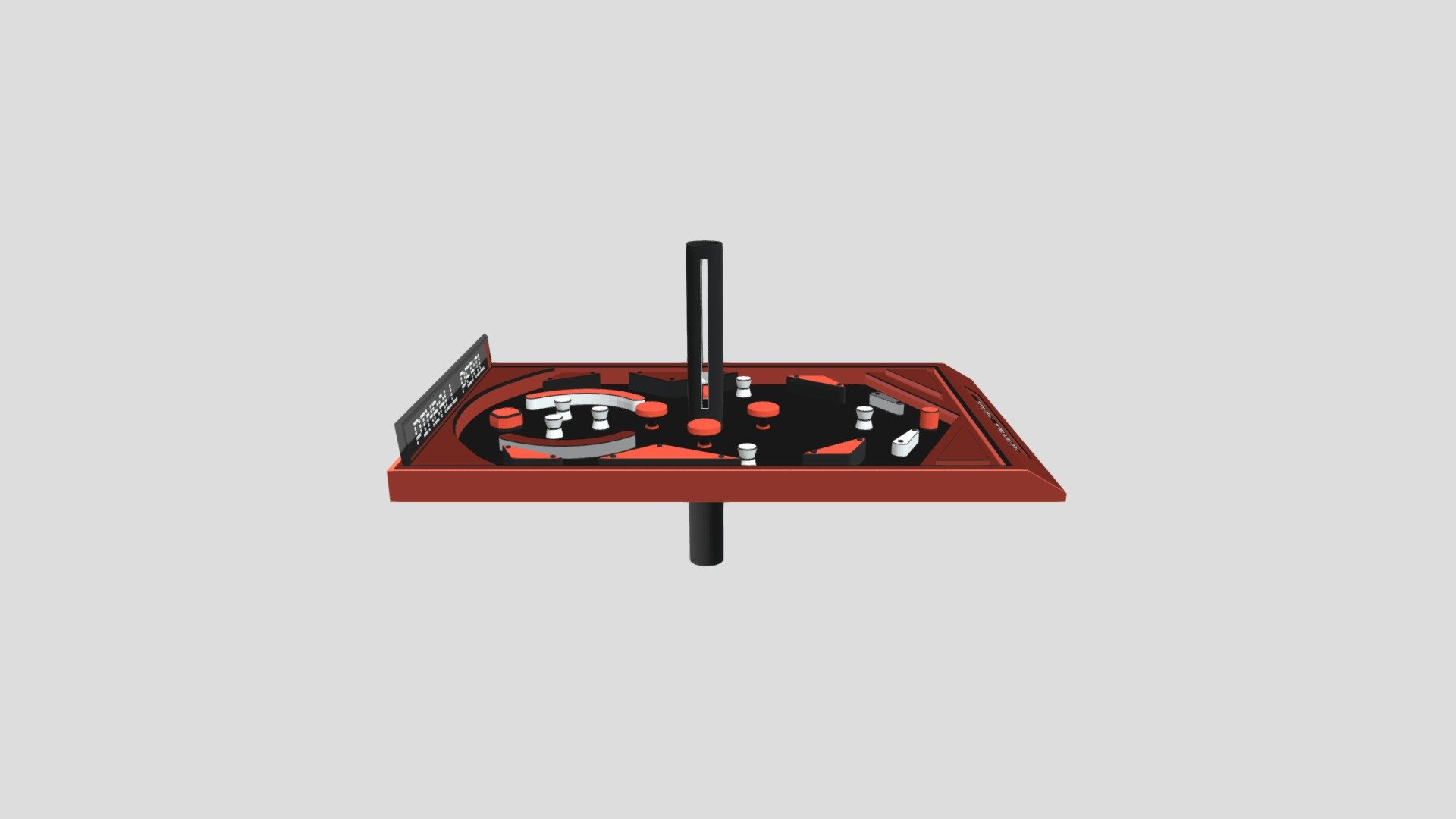 Low Poly Pinball Machine - 3D model by xzizt [5b9810e] - Sketchfab