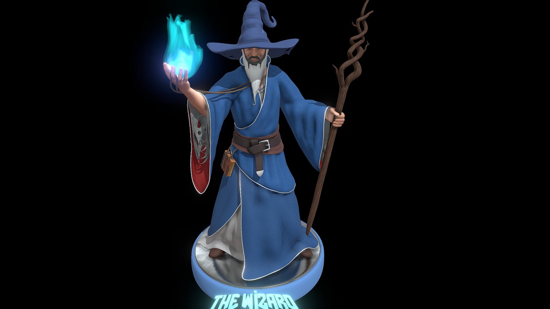 The Wizard - Download Free 3D model by Amin Adukov (@Aminchok) [5b98835 ...