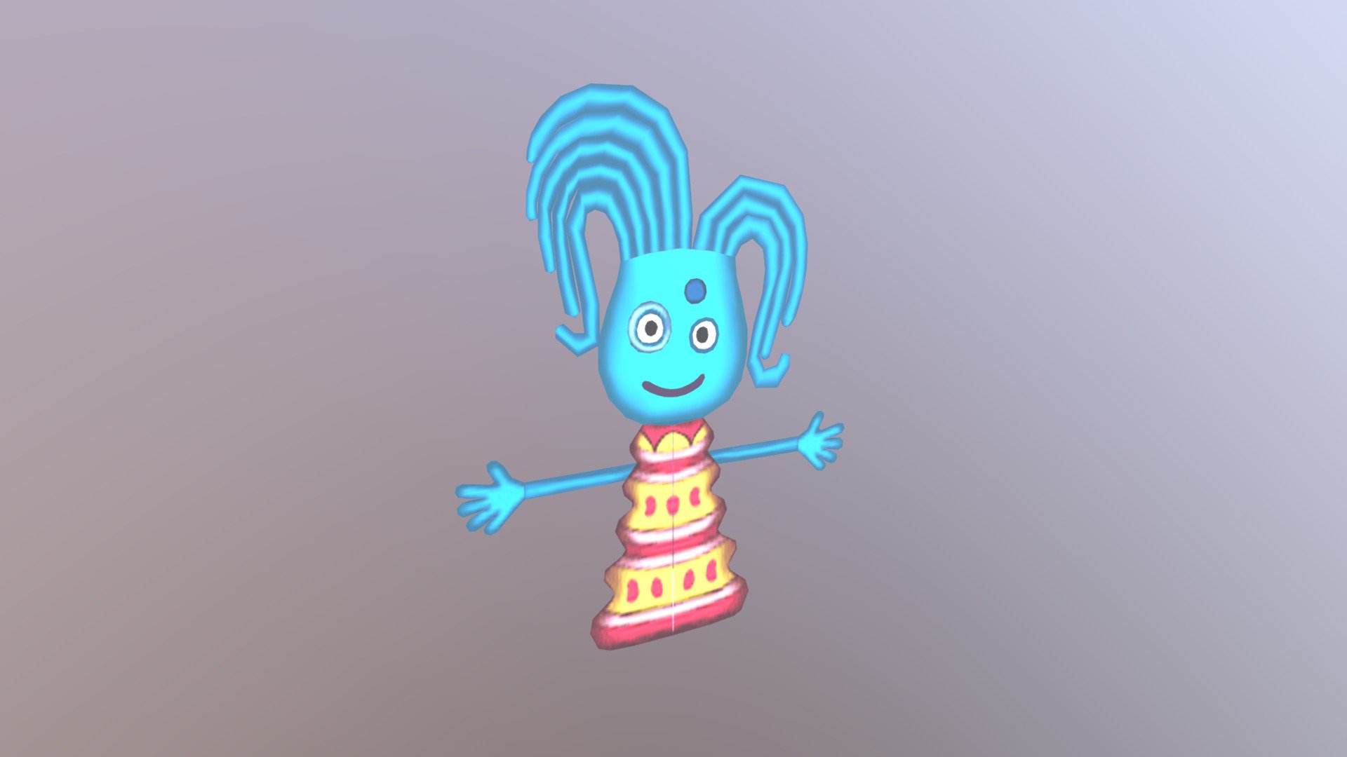 PlayStation 2 - PaRappa the Rapper 2 - Takoyama - 3D model by ...