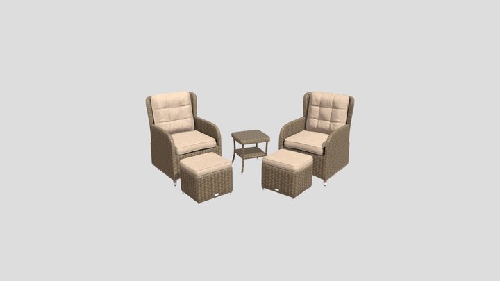 Recliner 3D models - Sketchfab