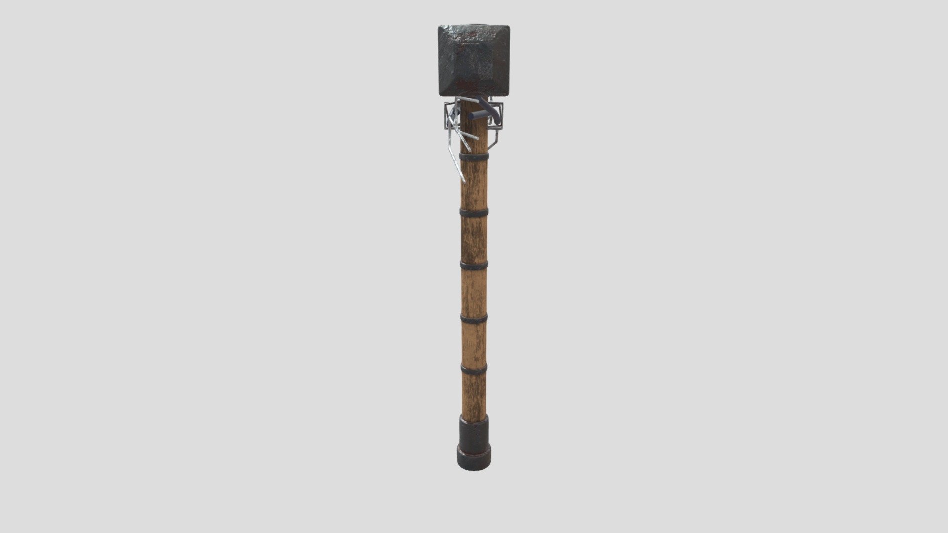 apocalyptic hammer - 3D model by macha1 [5b9af7e] - Sketchfab