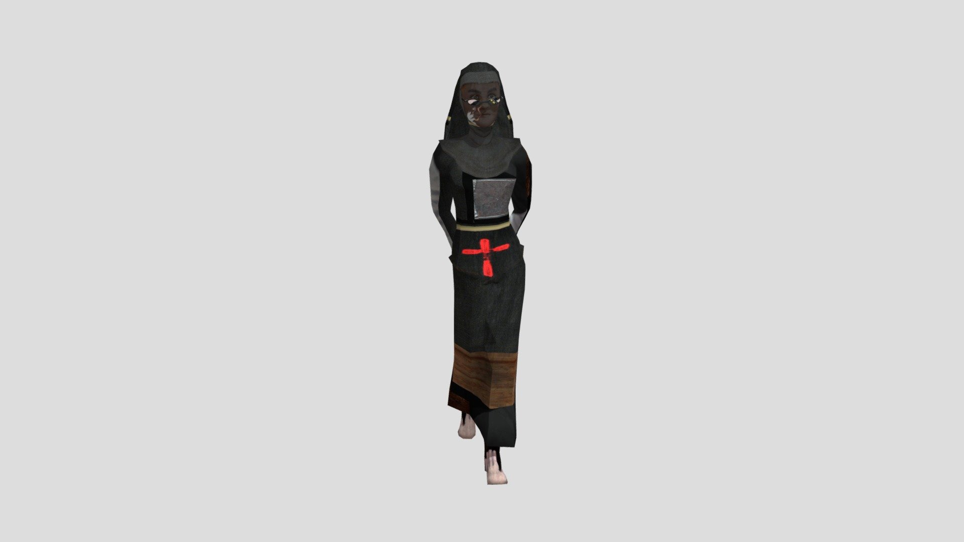 Evil nun 2 - Download Free 3D model by dallas.wilkerson [5b9c451] - Sketchfab