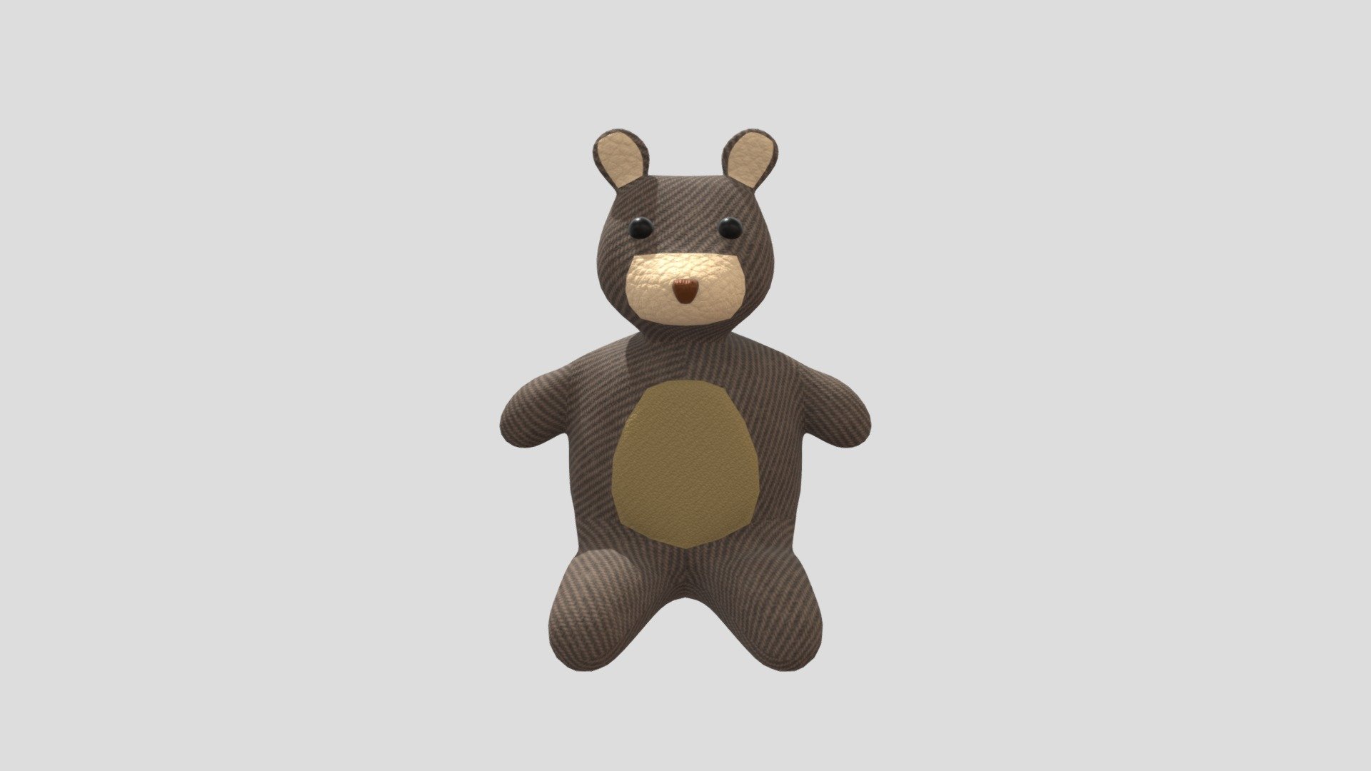 Teddy Bear - Download Free 3D model by jjneeley [5b9cf74] - Sketchfab