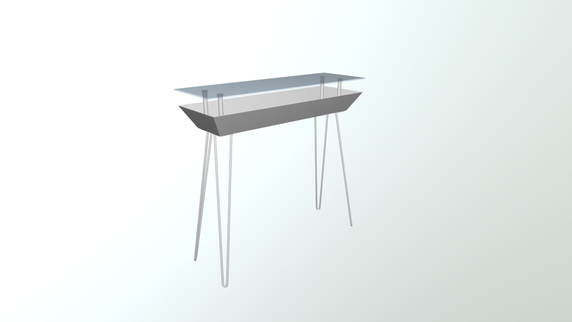 Blooming Table - Download Free 3D model by Metal Ink Mexico ...