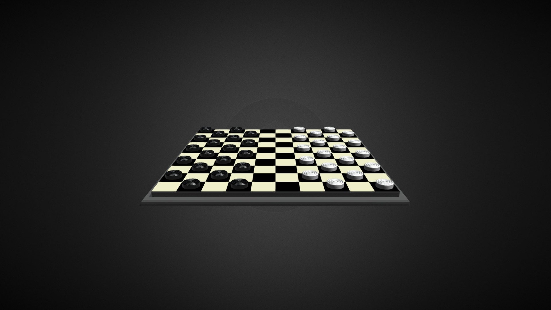 Animering Damspel - 3D model by HampusOhrn [5b9ec3c] - Sketchfab